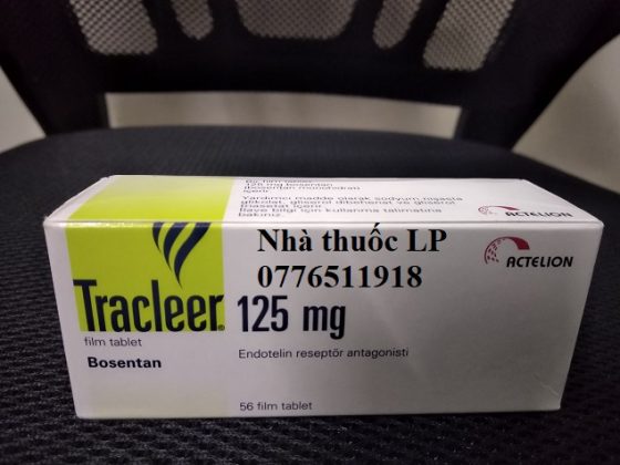 Thuốc Tracleer 125mg điều trị tăng áp lực động mạch phổi
