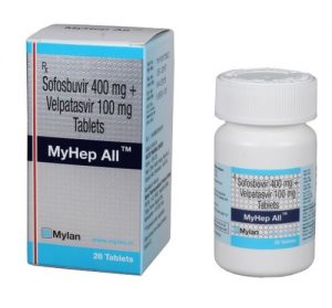 Thuốc Myhep All điều trị viêm gan C của Mylan chính hãng